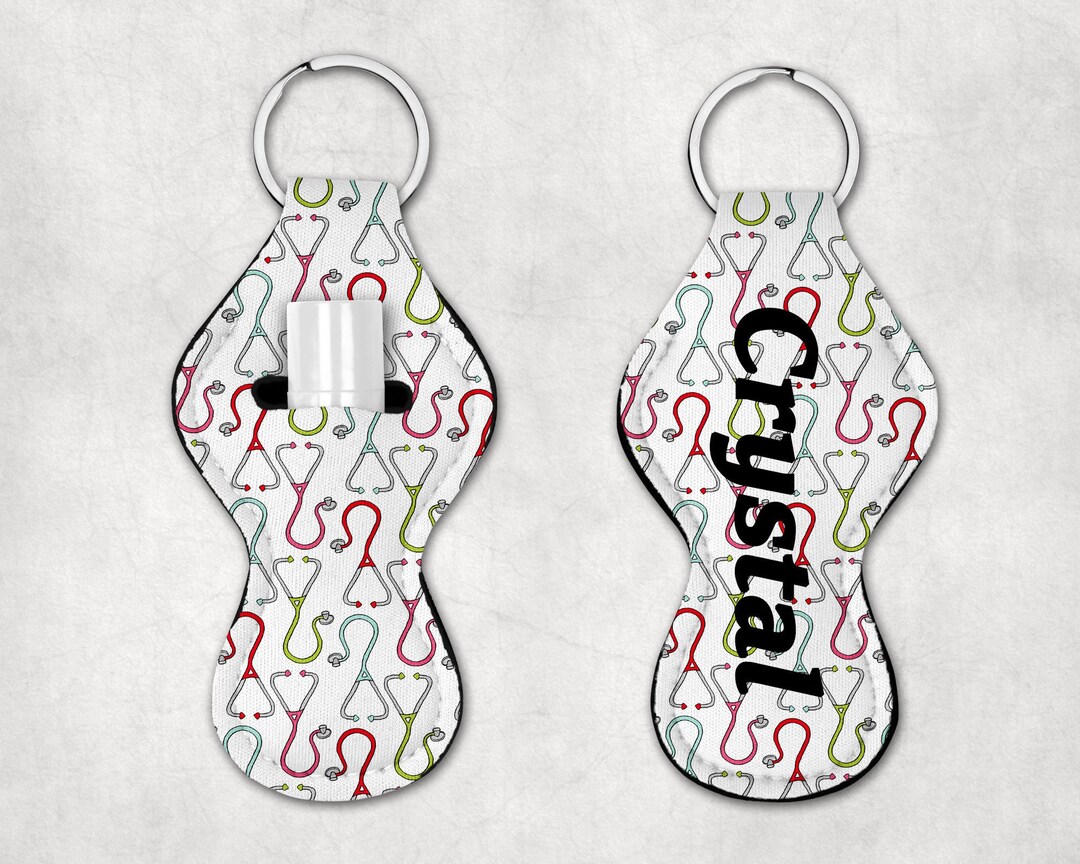 Doctor Chapstick Holder, Chapstick Keychain, Personalized Physical ...