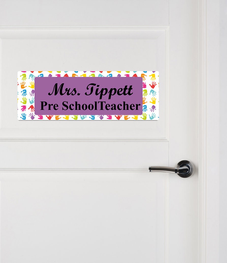 Personalized Teacher Signs Aluminum Teacher Sign Gift for | Etsy