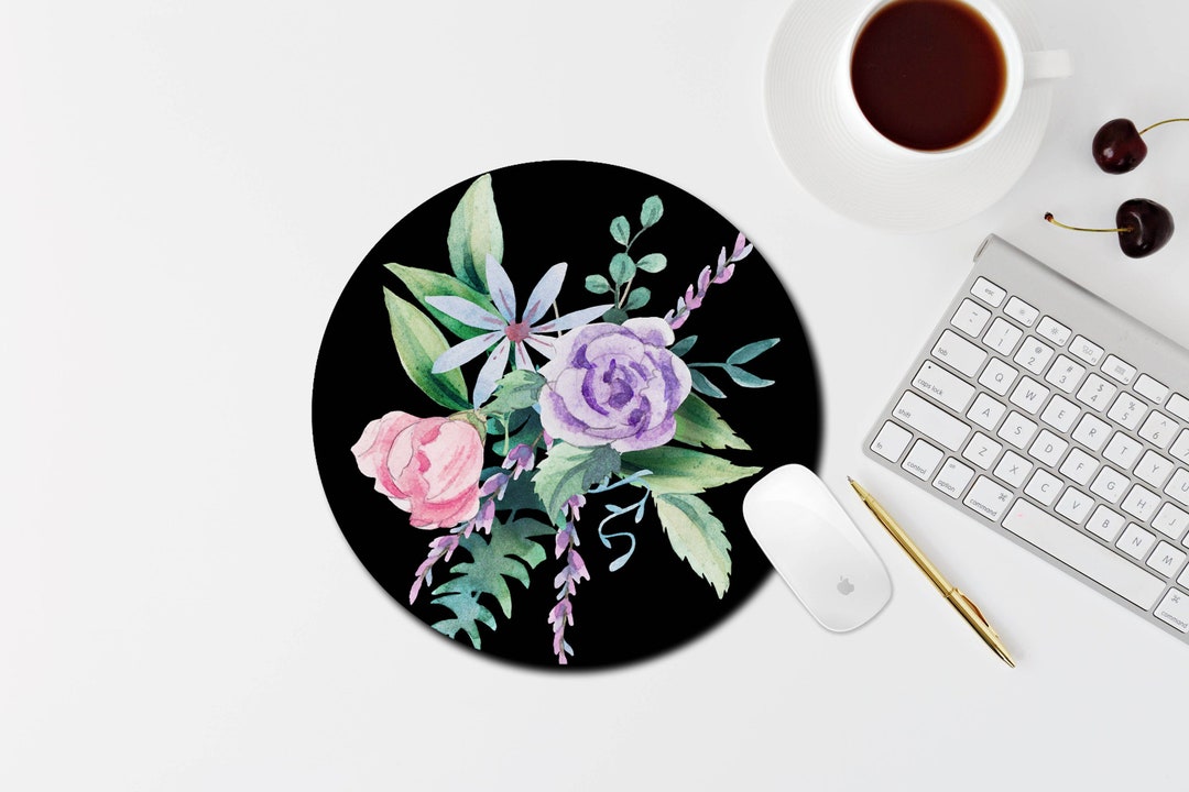 Flower Mouse Pad Receptionist Gift Office Staff Giftdesk - Etsy