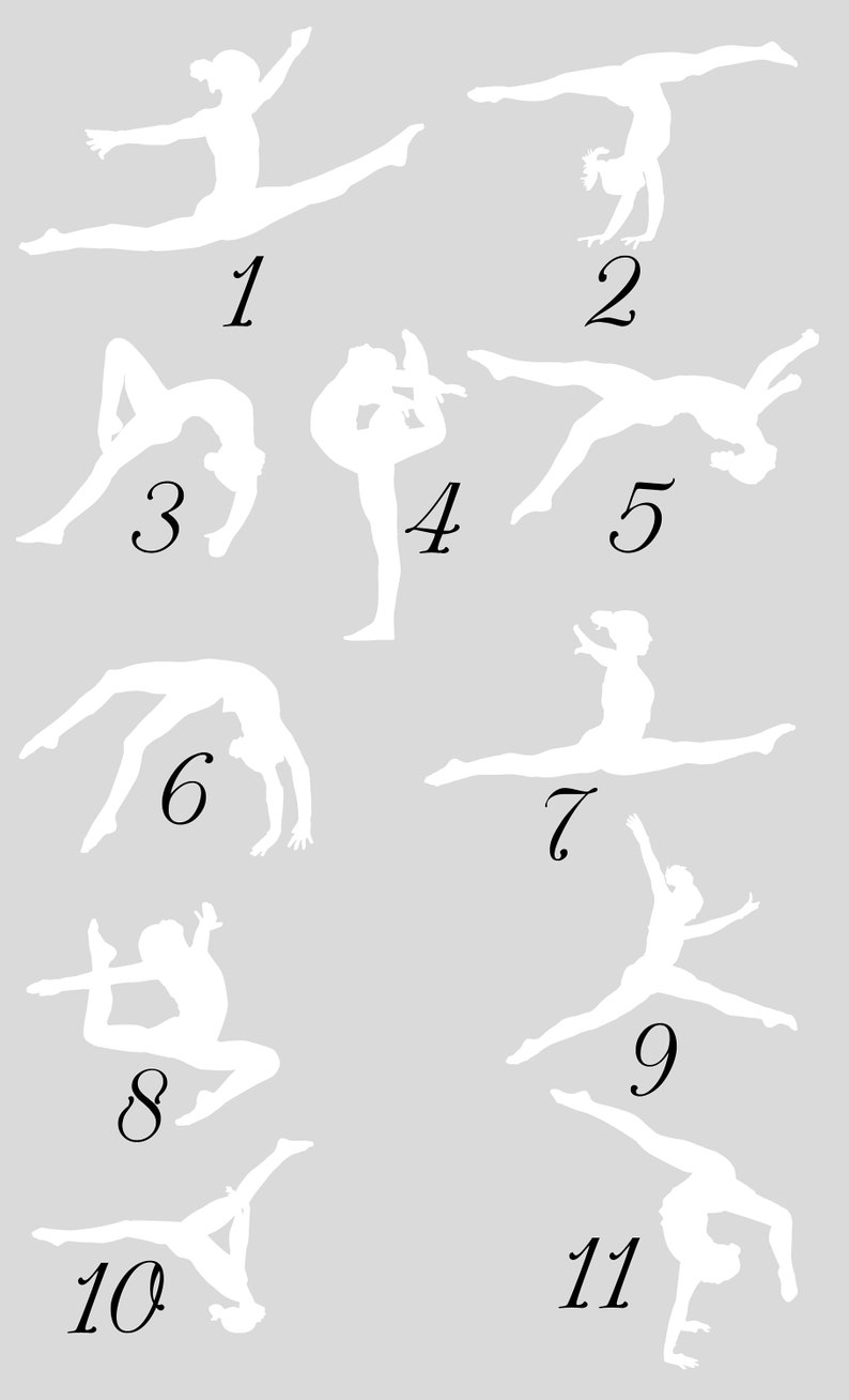 Personalized Gymnast Name Sign, Gymnastics Aluminum Door Sign, Gift for ...