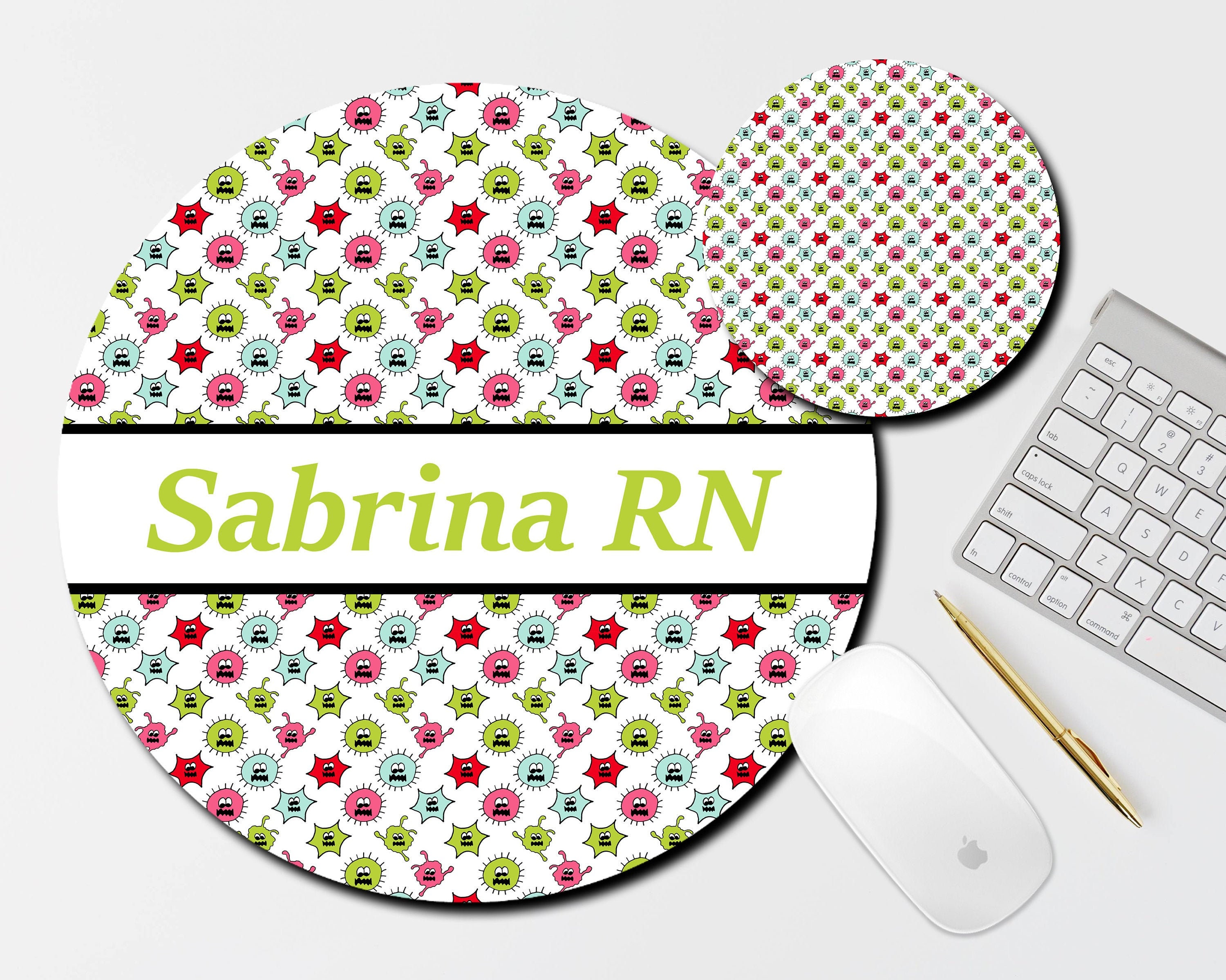 Nurse Mouse Pad Gift For Pediatric Nurse Mouse Pad and | Etsy