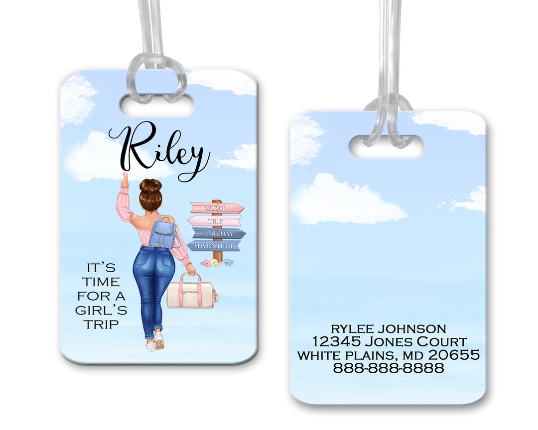 Best Friends Tag, Personalized Vacation Tag, Travel Bag Tag, Backpack ...
