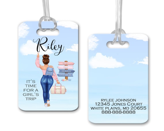 Best Friends Tag Personalized Vacation Tag Travel Bag Tag | Etsy