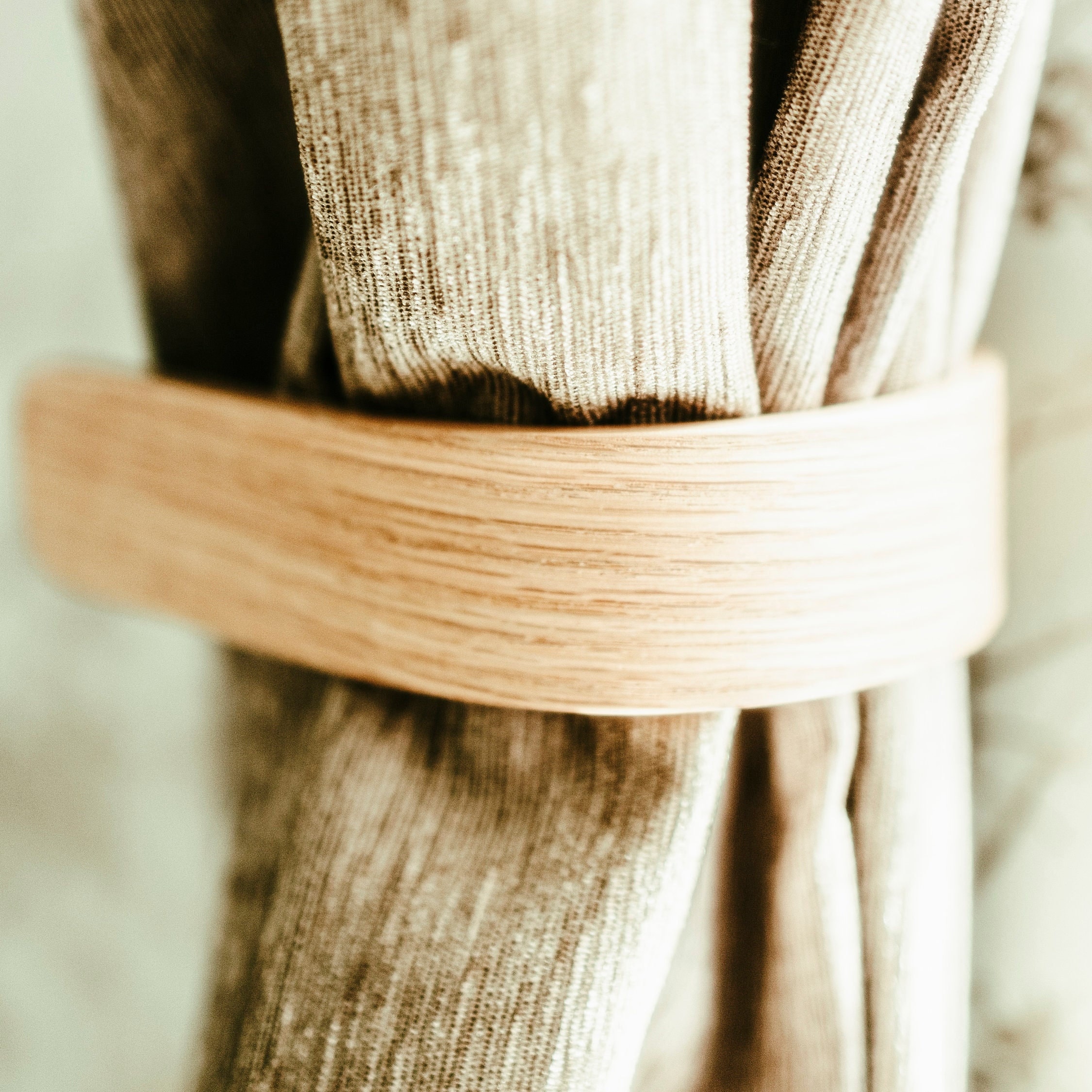 Wooden curtain holdbacks store