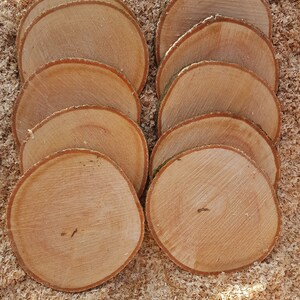 5 or 10pcs Wood Slice Log Slices Wedding Table Centrepiec - Etsy UK