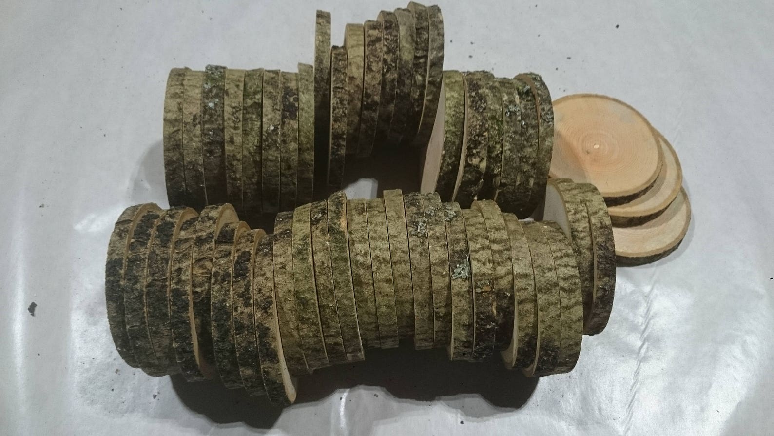 Wood Log Slices Discs Round Wedding Pyrography Rustic DIY - Etsy UK