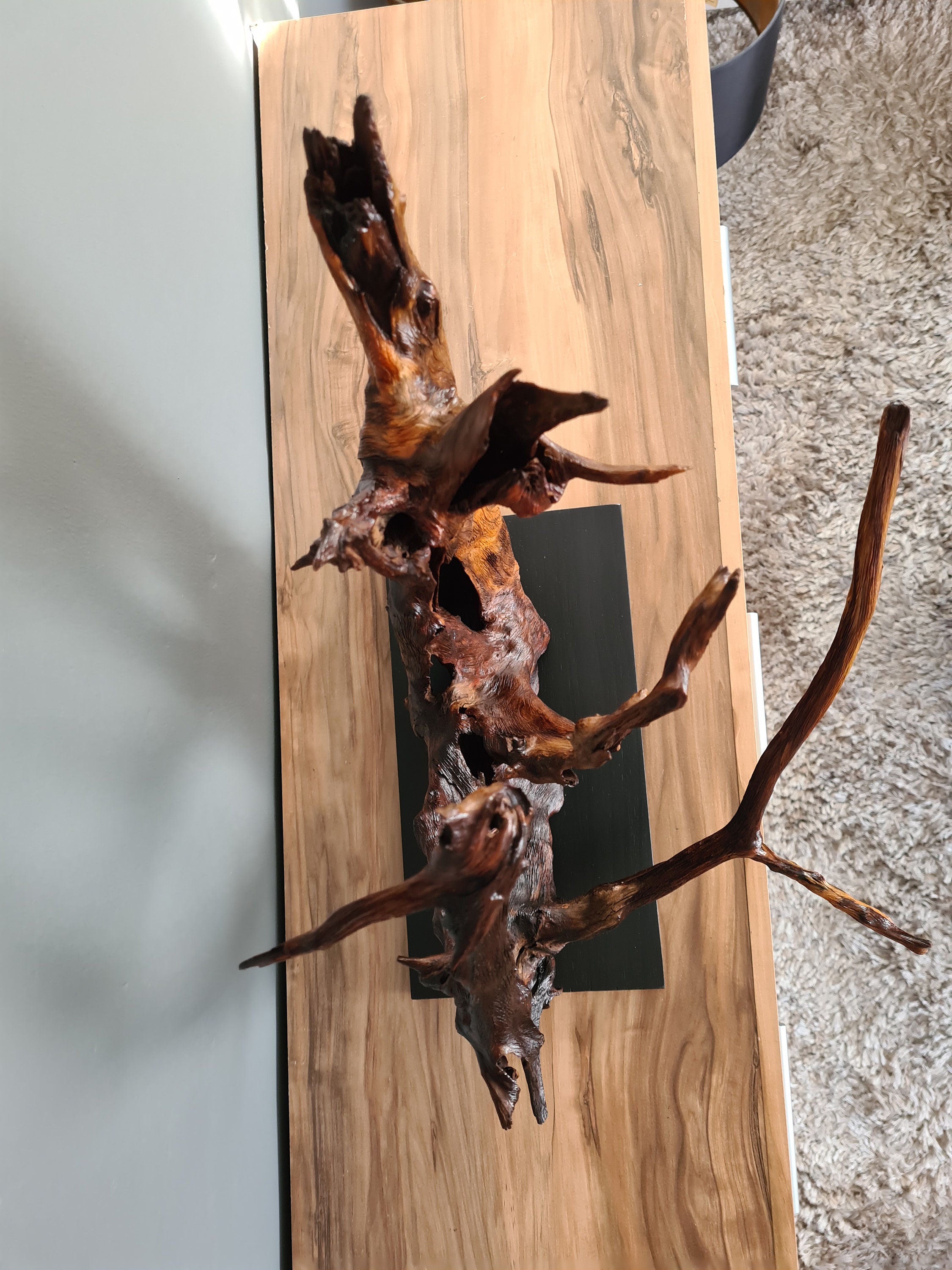 Modern Abstract 3d Wood Sculpture Decor Art Tree Wood Natural | Etsy UK