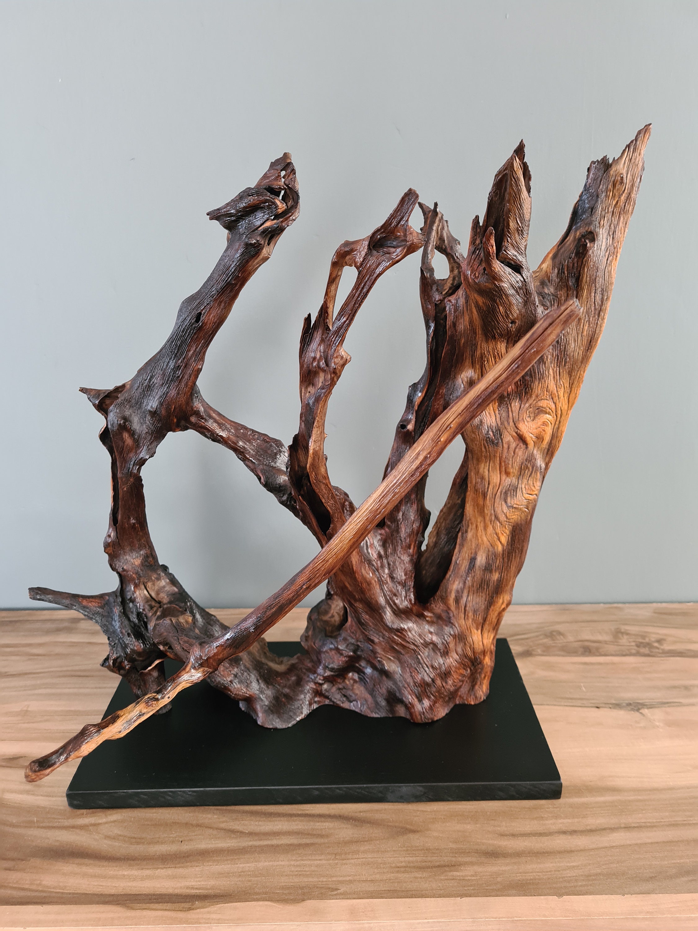 Modern Abstract 3d Wood Sculpture Decor Art Tree Wood Natural | Etsy UK