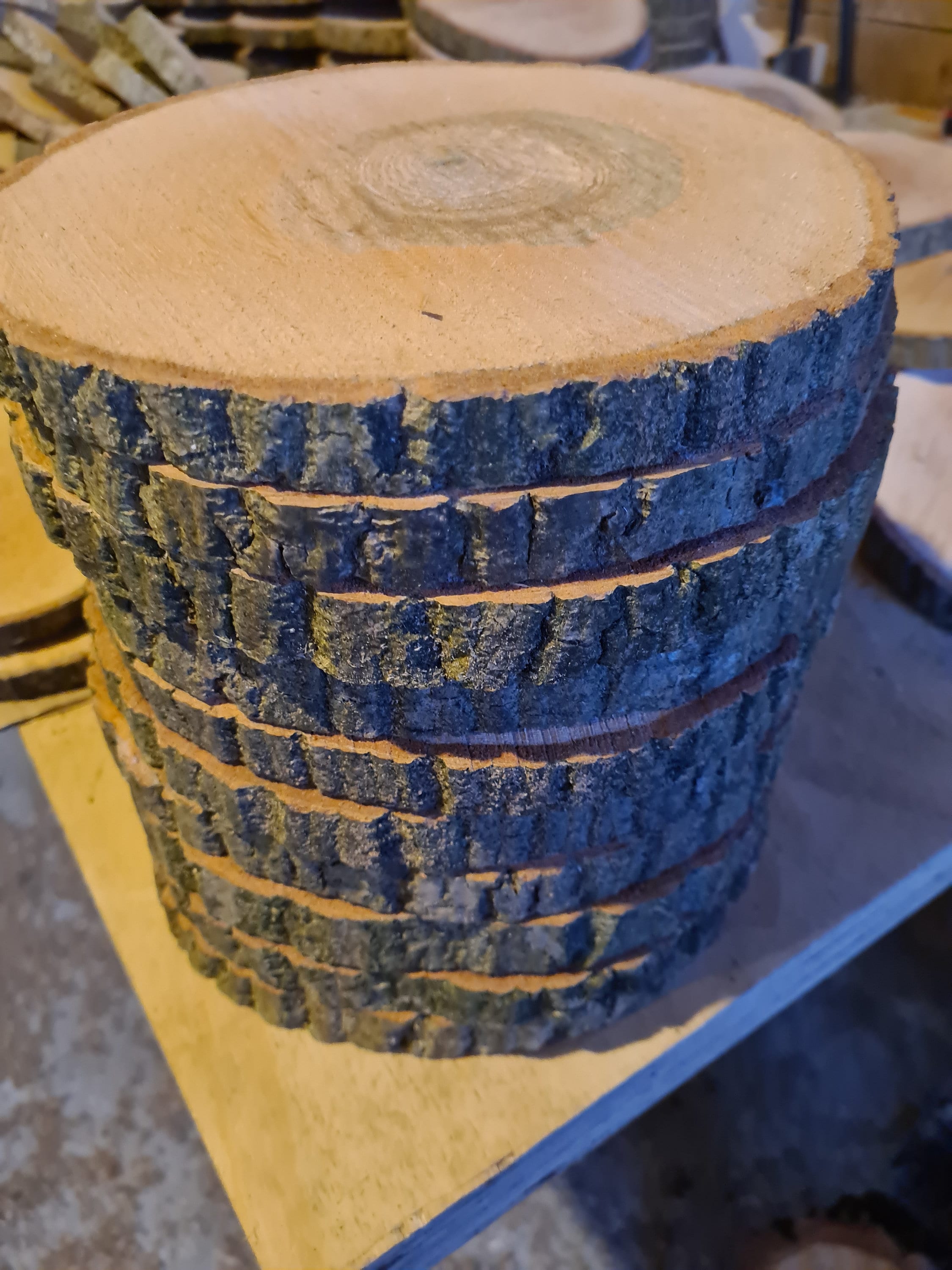 5 or 10pcs Wood Slice Log Slices Wedding Table Centrepiec - Etsy UK