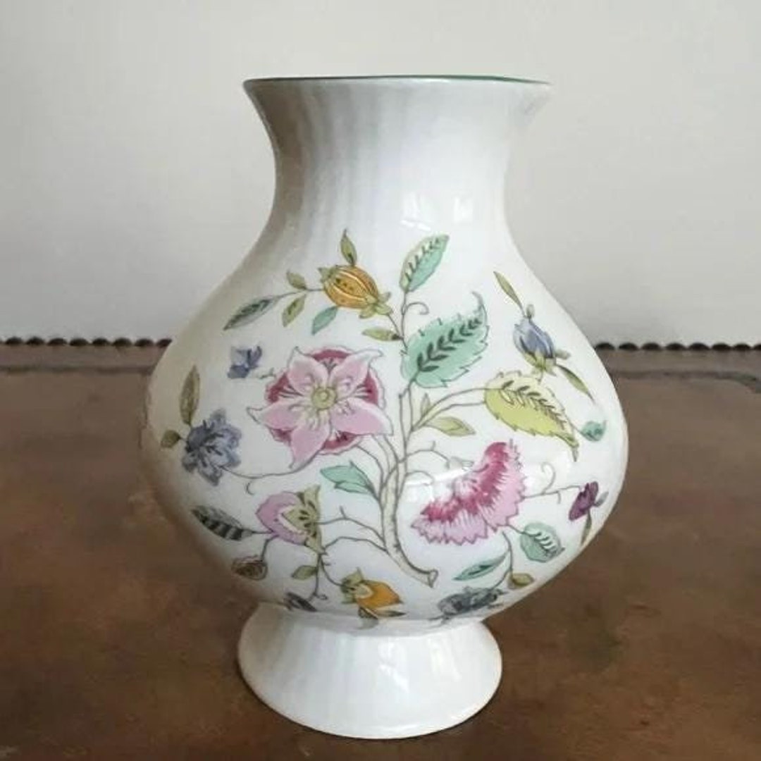 MINTON Bone China HADDON HALL Vase Beautiful - Etsy