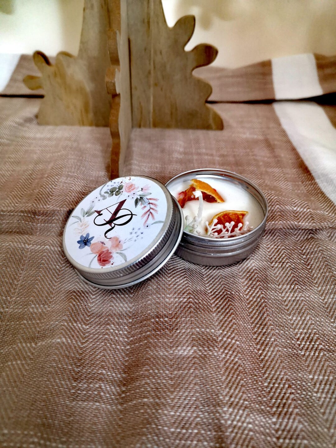 WEDDING PLACEHOLDER SCENTED CANDLE Customizable - Etsy