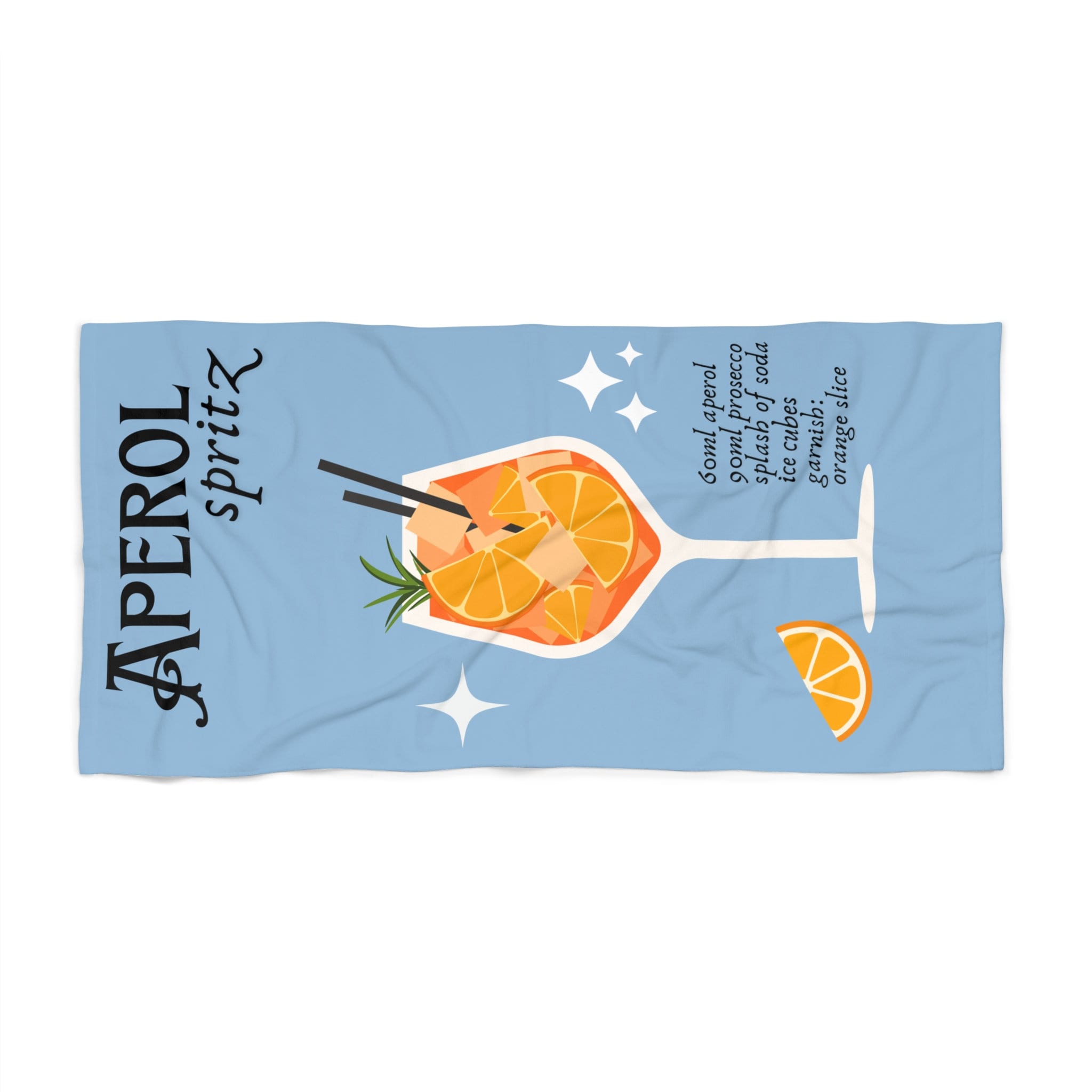Aperol Spritz Beach Towel, Bachelorette, Best Friend Gift, Girls Night ...