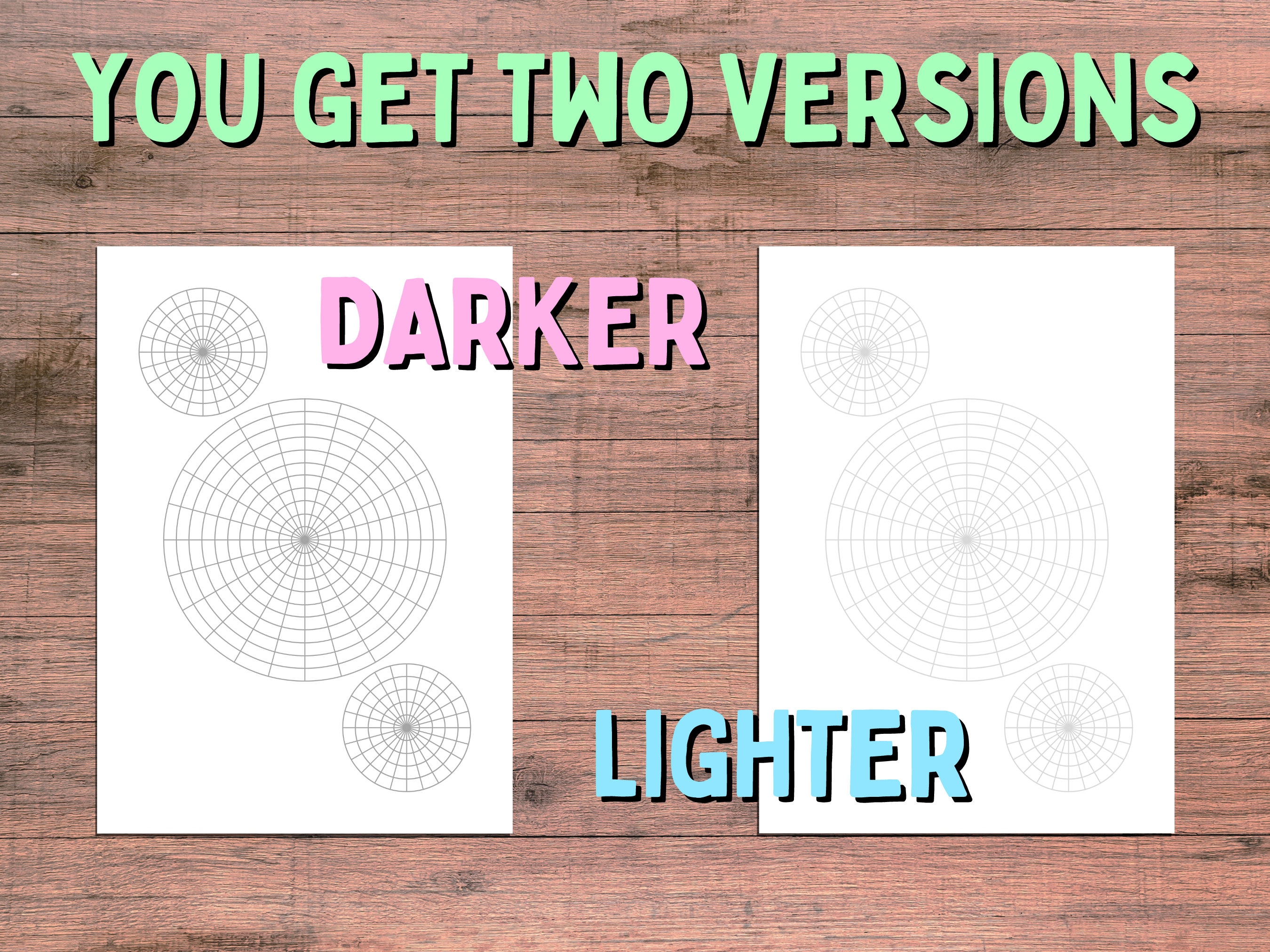 Mandala Practice Grids Printable Sheets With 15 Different Designs - Etsy