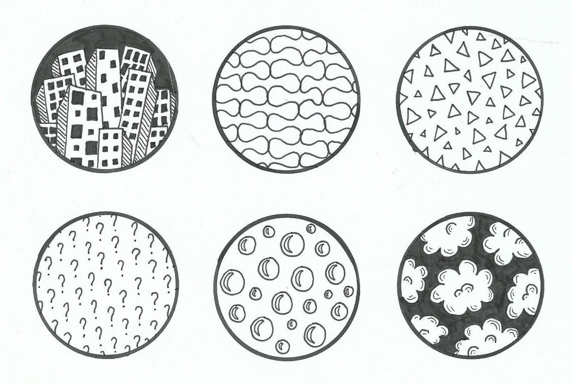 192 Printable Zen Doodle Drawing Patterns - Etsy