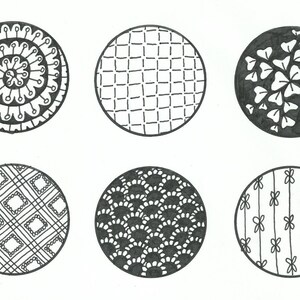 192 Printable Zen Doodle Drawing Patterns - Etsy