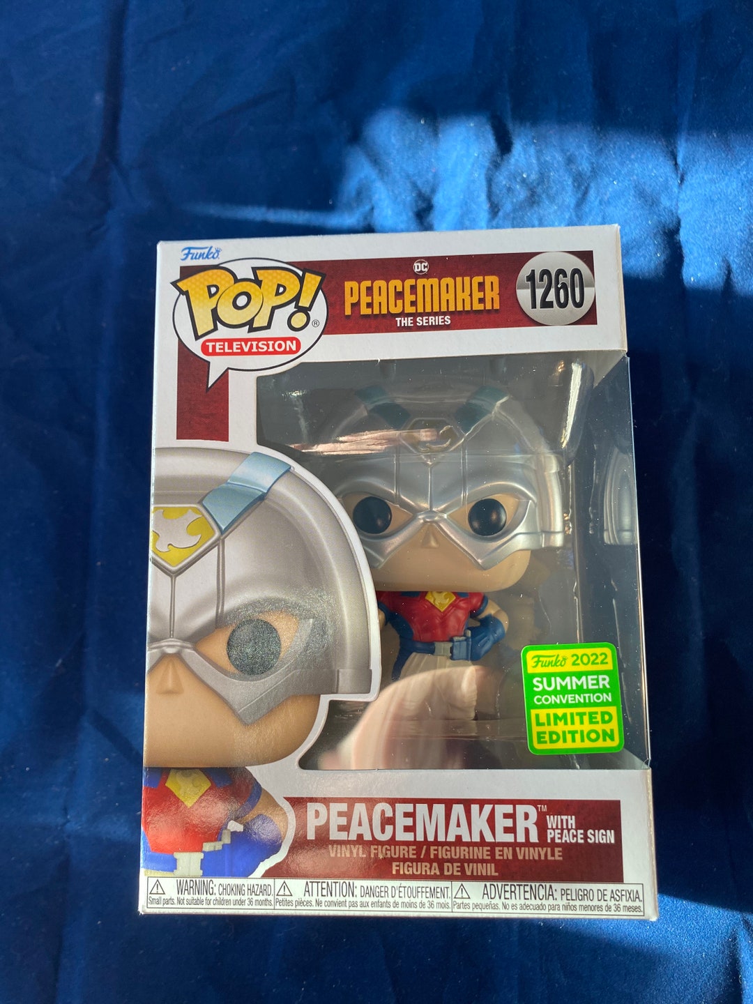 Funko Pop Peacemaker 1260 Summer Convention With Protector DC Comics - Etsy