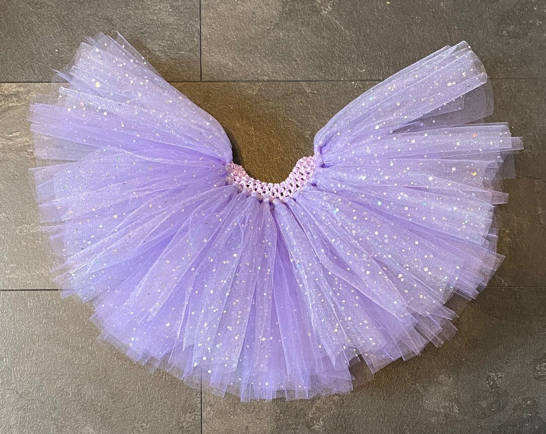 Womens Lilac Sequin Tutu, Sparkly Lavender Skirt, Fluffy Pastel Purple ...