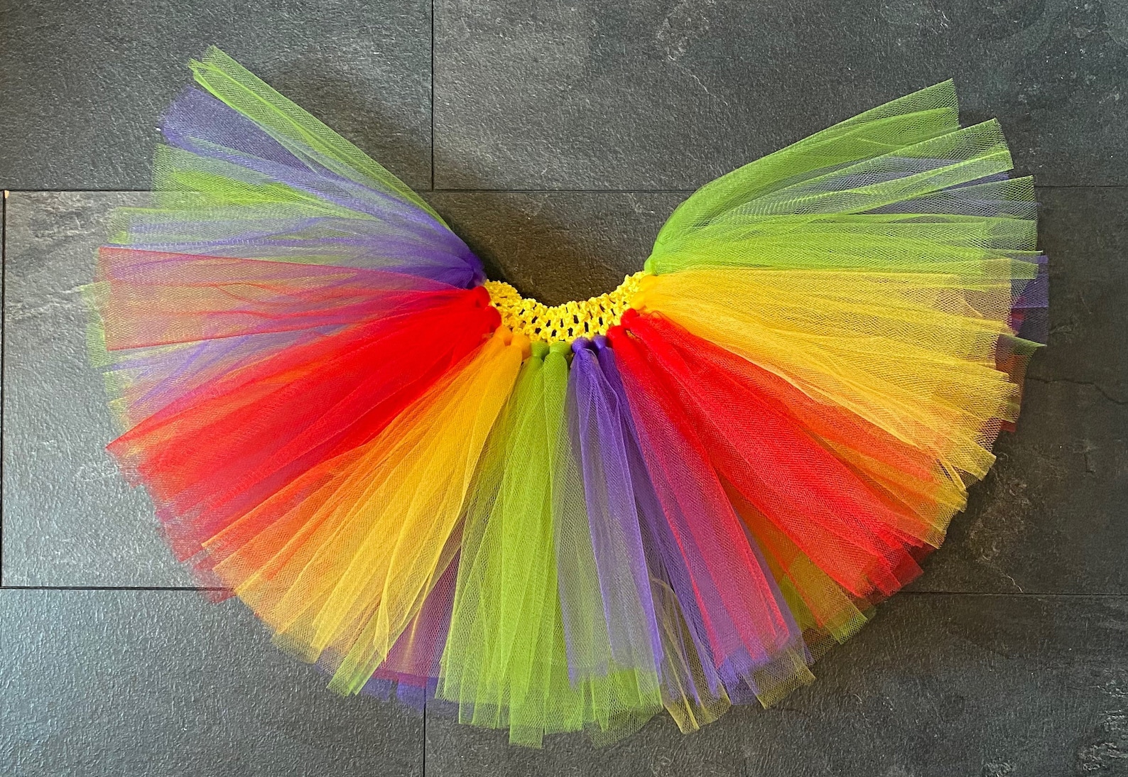Rainbow Teletubbies Inspired Tutu Skirt - Etsy