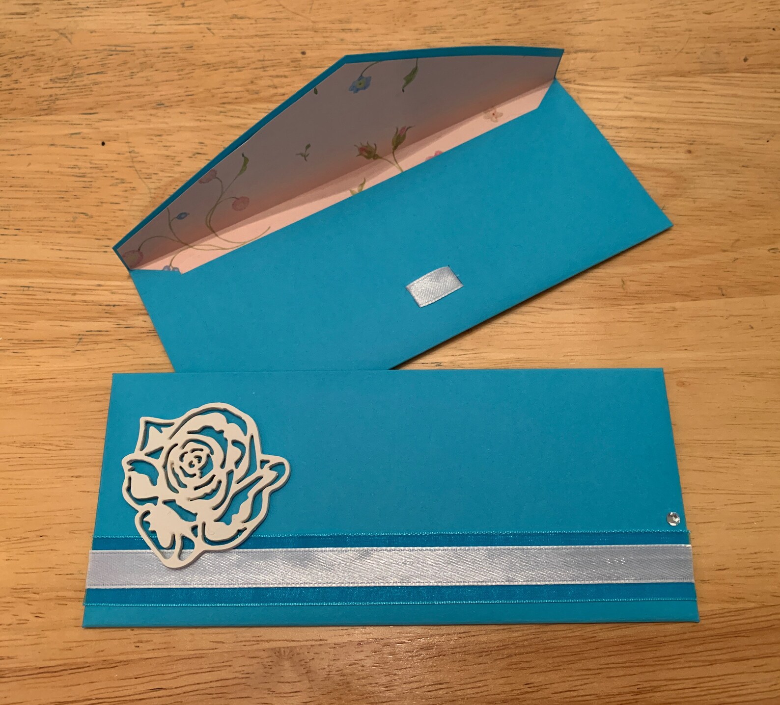 Envelope Money and Cheques Blue and White - Etsy