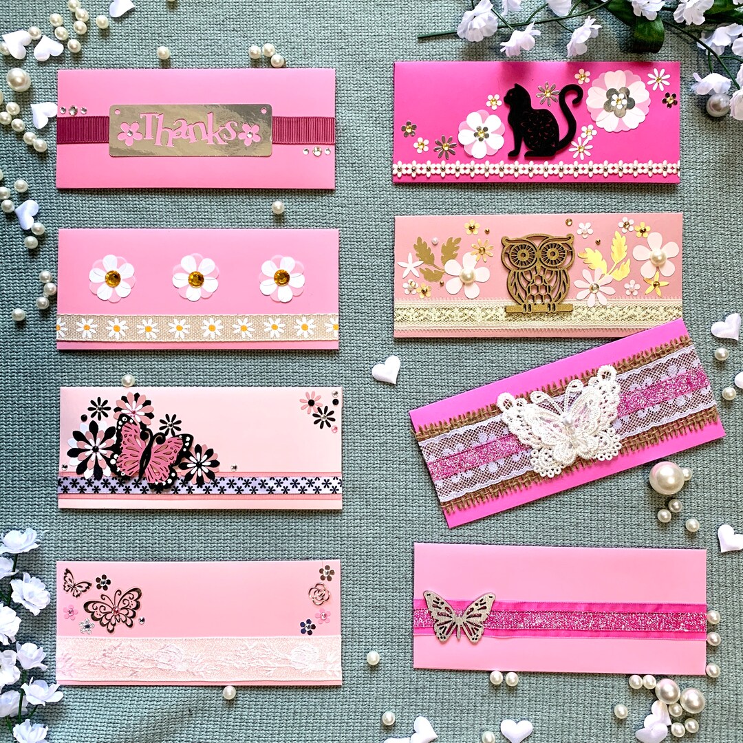 Envelope Money/Cheques Pinks - Etsy Österreich