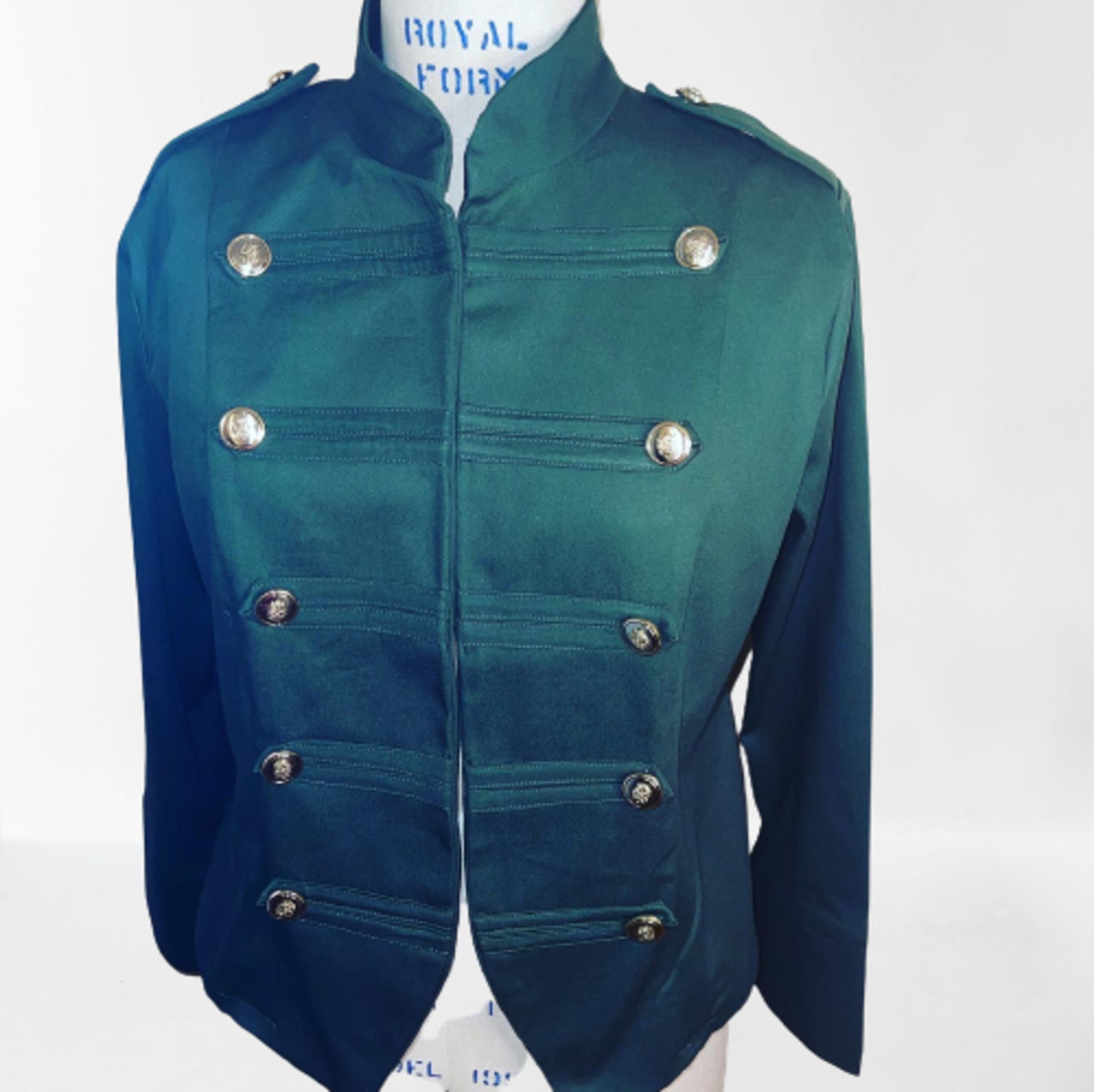 Army Green Military Jacket - Etsy