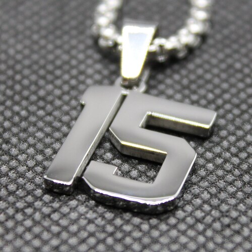 Number Necklace - Etsy