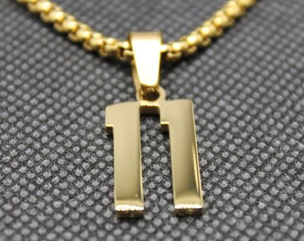 Number 11 Charm - Etsy