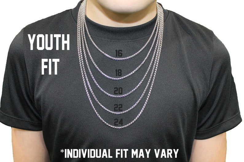 5MM Stainless Steel Figaro Chain Necklace - Etsy