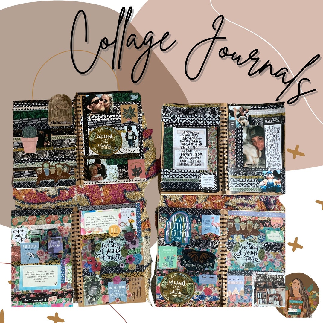 Collage Journal - Etsy