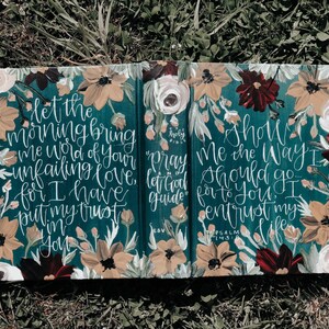 The Jeanette Bible | Hand Painted Journaling Bible - Etsy