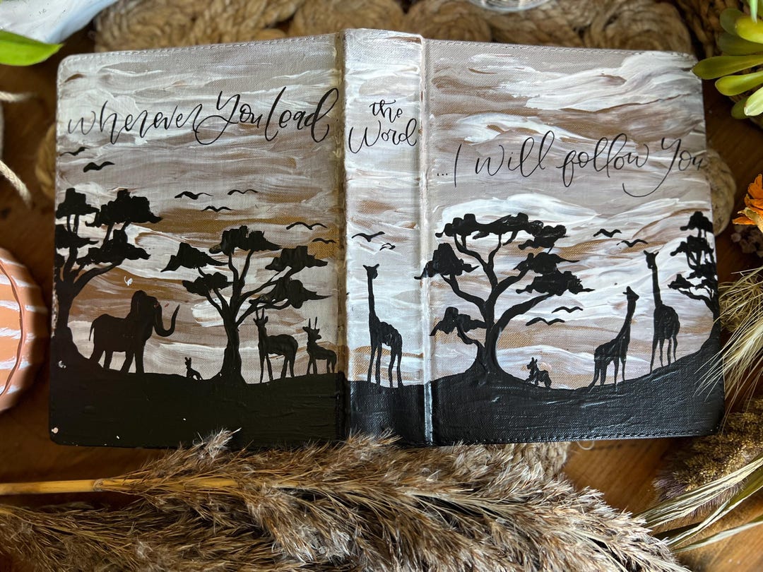 The Dawn Bible | Hand Painted Journaling Bible - Etsy
