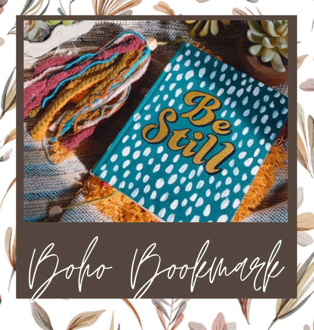 Boho Bookmark - Etsy
