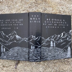 The Adam Bible | Hand Painted Journaling Bible - Etsy