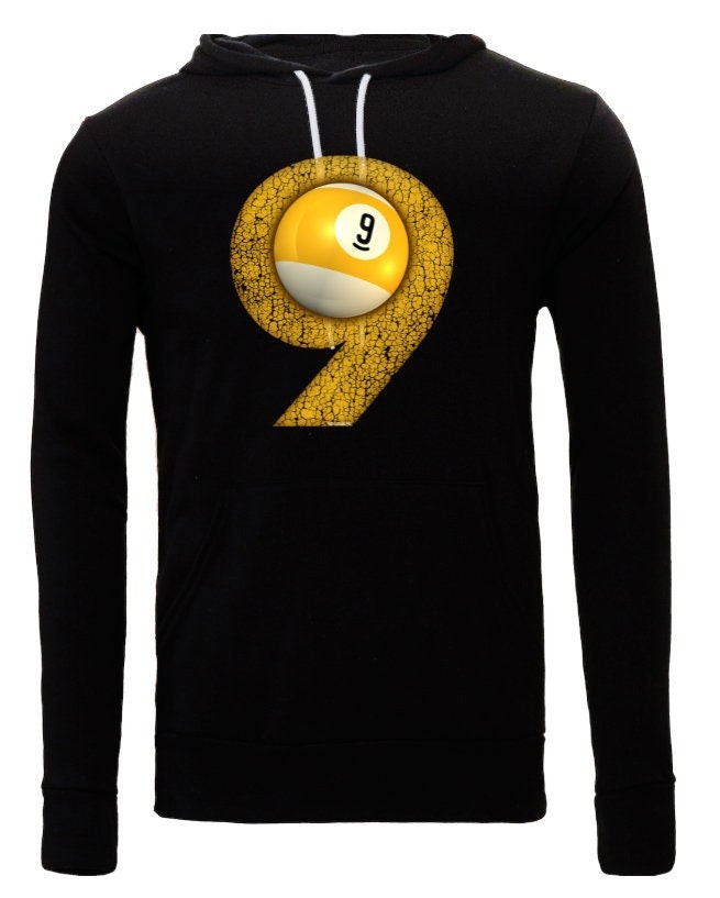 9-ball Pool Hoodie Bar League Billiards Hoodie Billiard Hooded ...