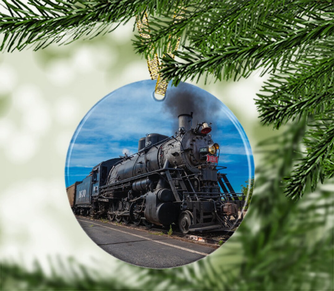 Train Ornament Christmas Gift | Steam Train Christmas Ornament Xmas ...
