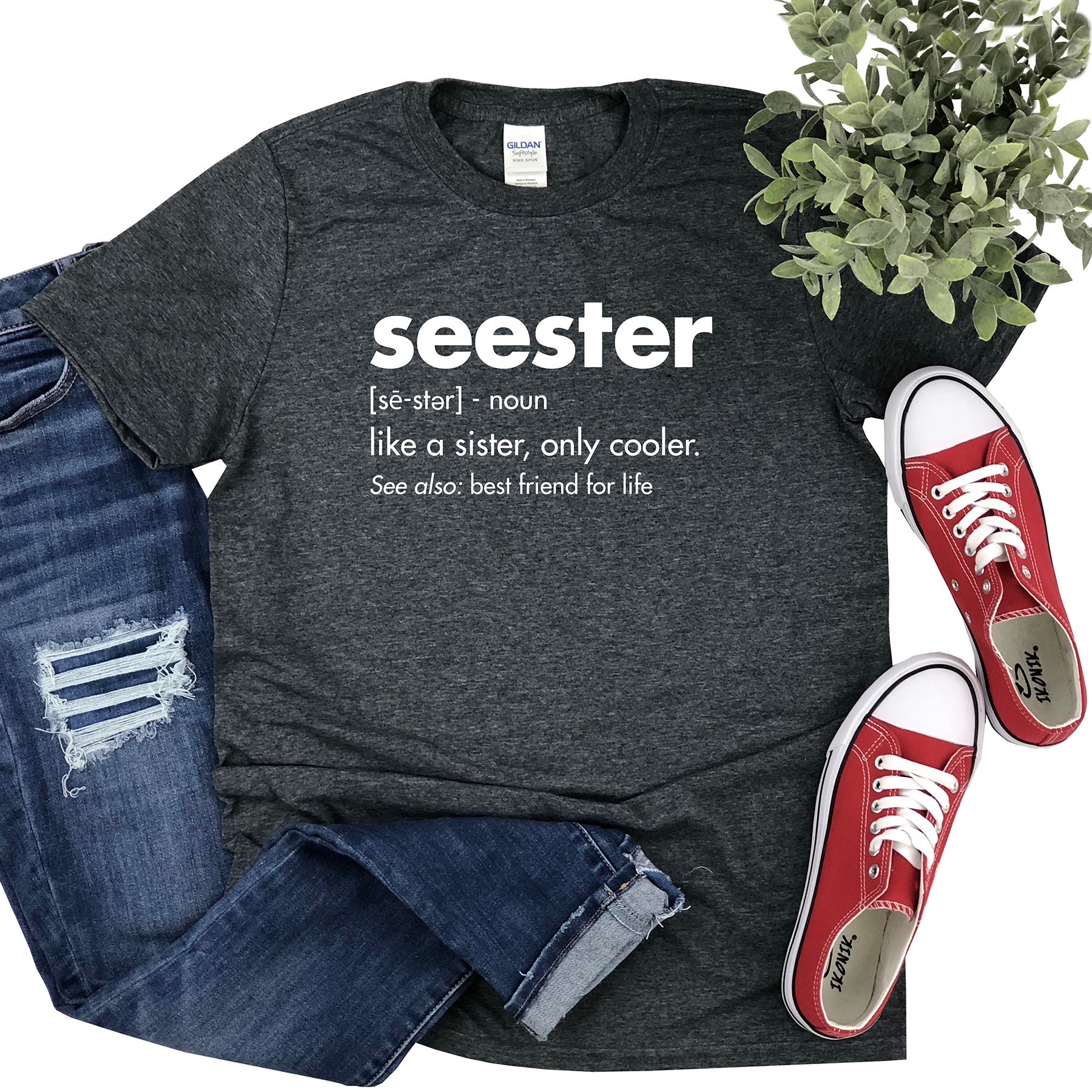 Seester TShirt Gift Sister Gift Definition Best Friend Tee - Etsy.de
