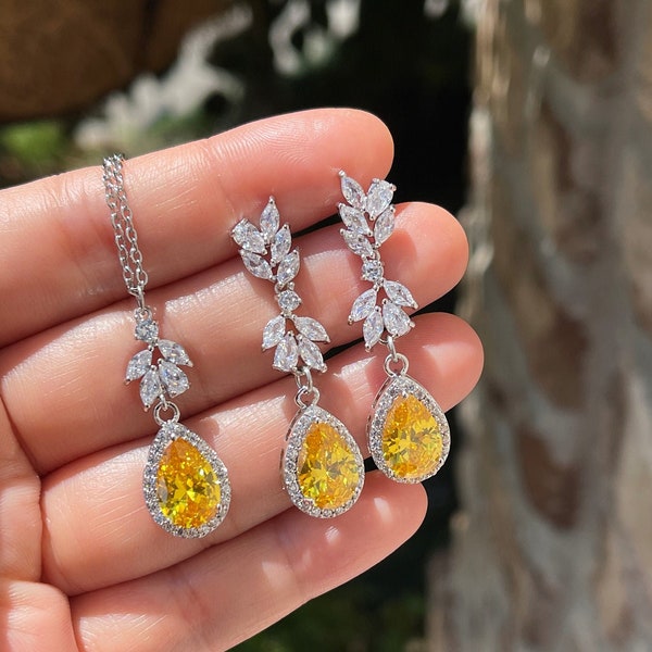 Yellow Jewelry - Etsy