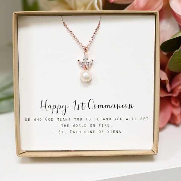 Communion Necklace - Etsy