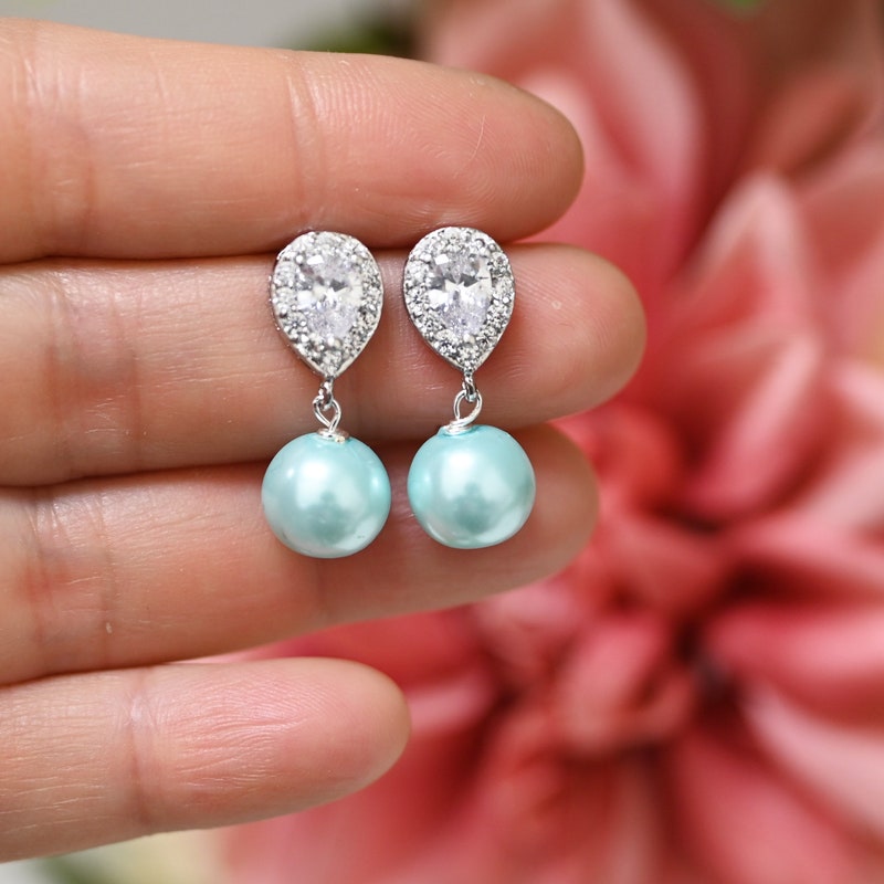 Blue Bridal Jewelry - Etsy