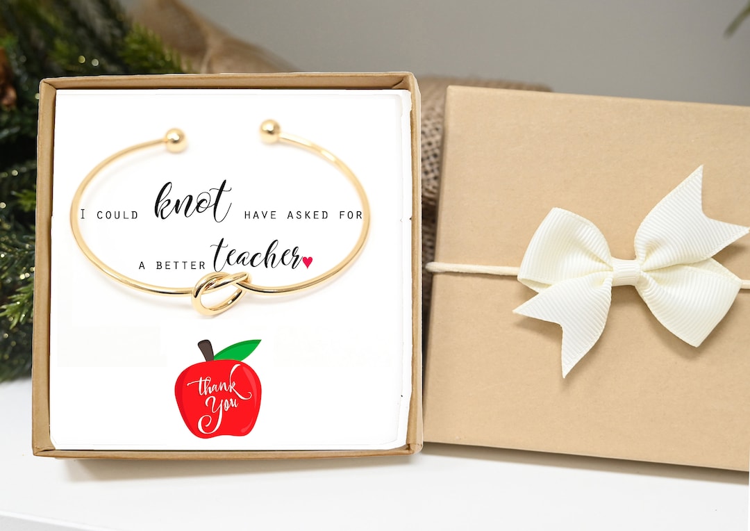 Gift for Teacher, Kb Knot Bracelet, Daycare Worker, Preschool Teacher ...
