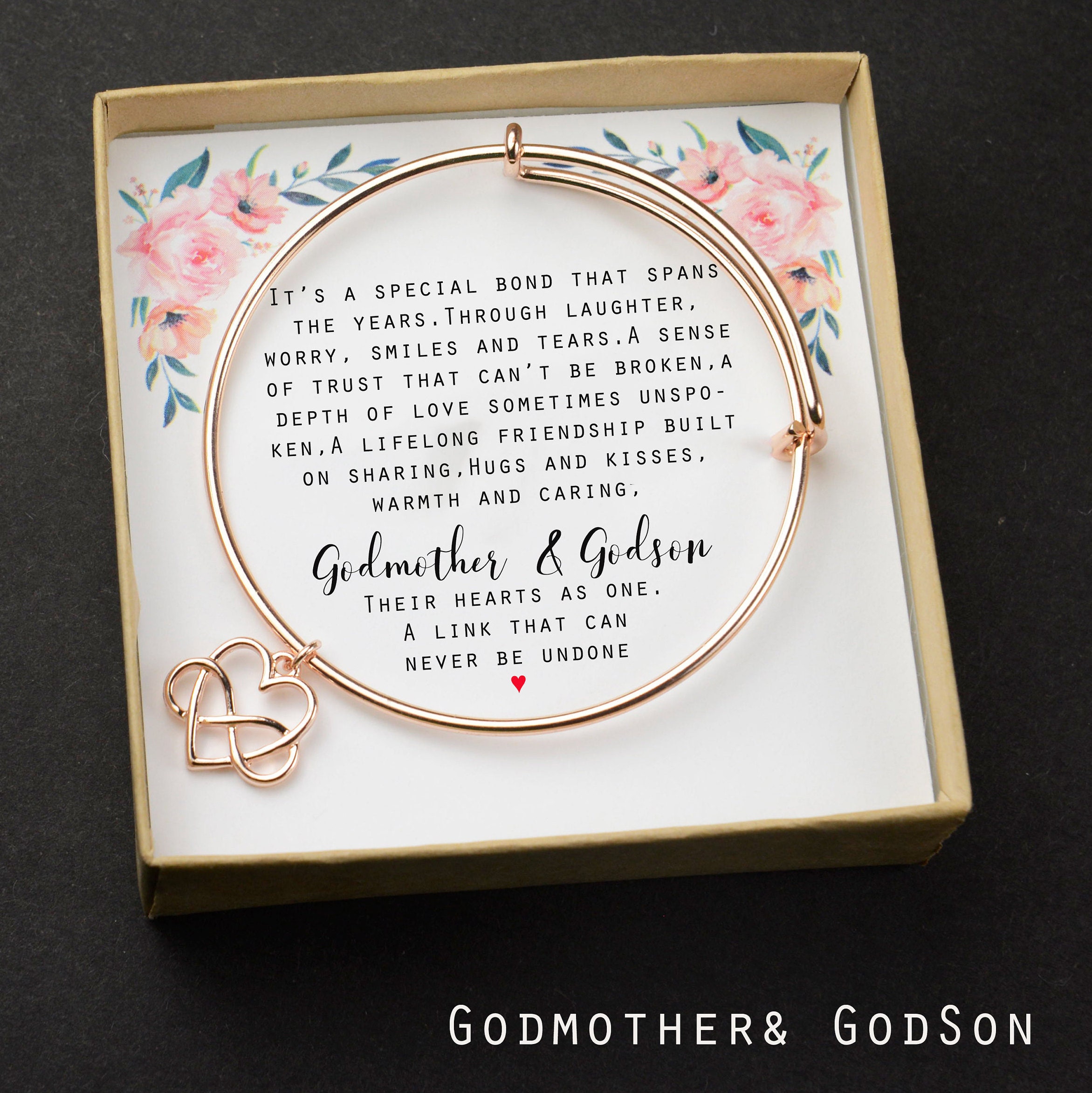 Godmother & Goddaughter /god Son Bracelet or Necklace, Goddaughter ...