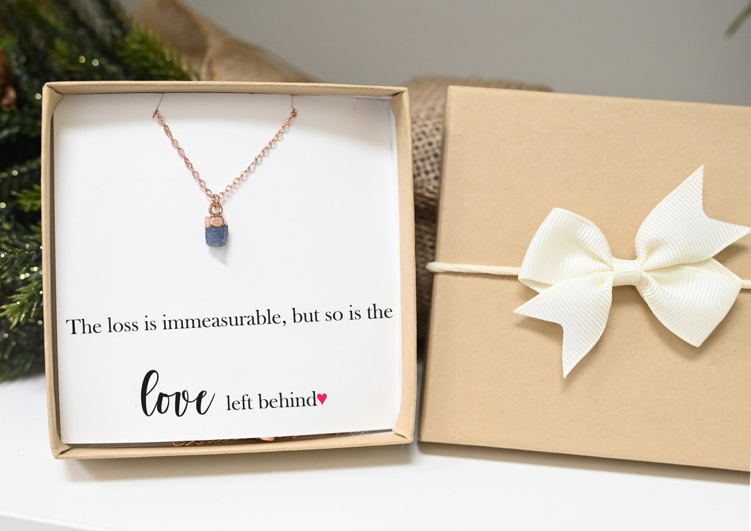 Sympathy/grief Necklace - Dainty Womens Necklace, Miscarriage Gift ...