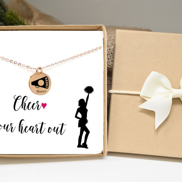 Cheerleader Necklace - Etsy