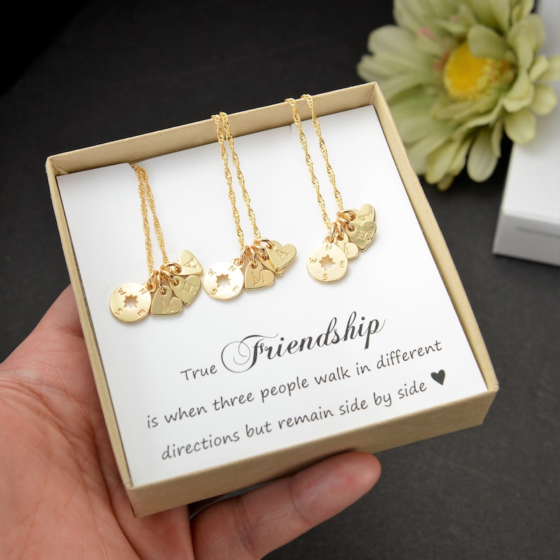3 Best Friend Necklace - Etsy