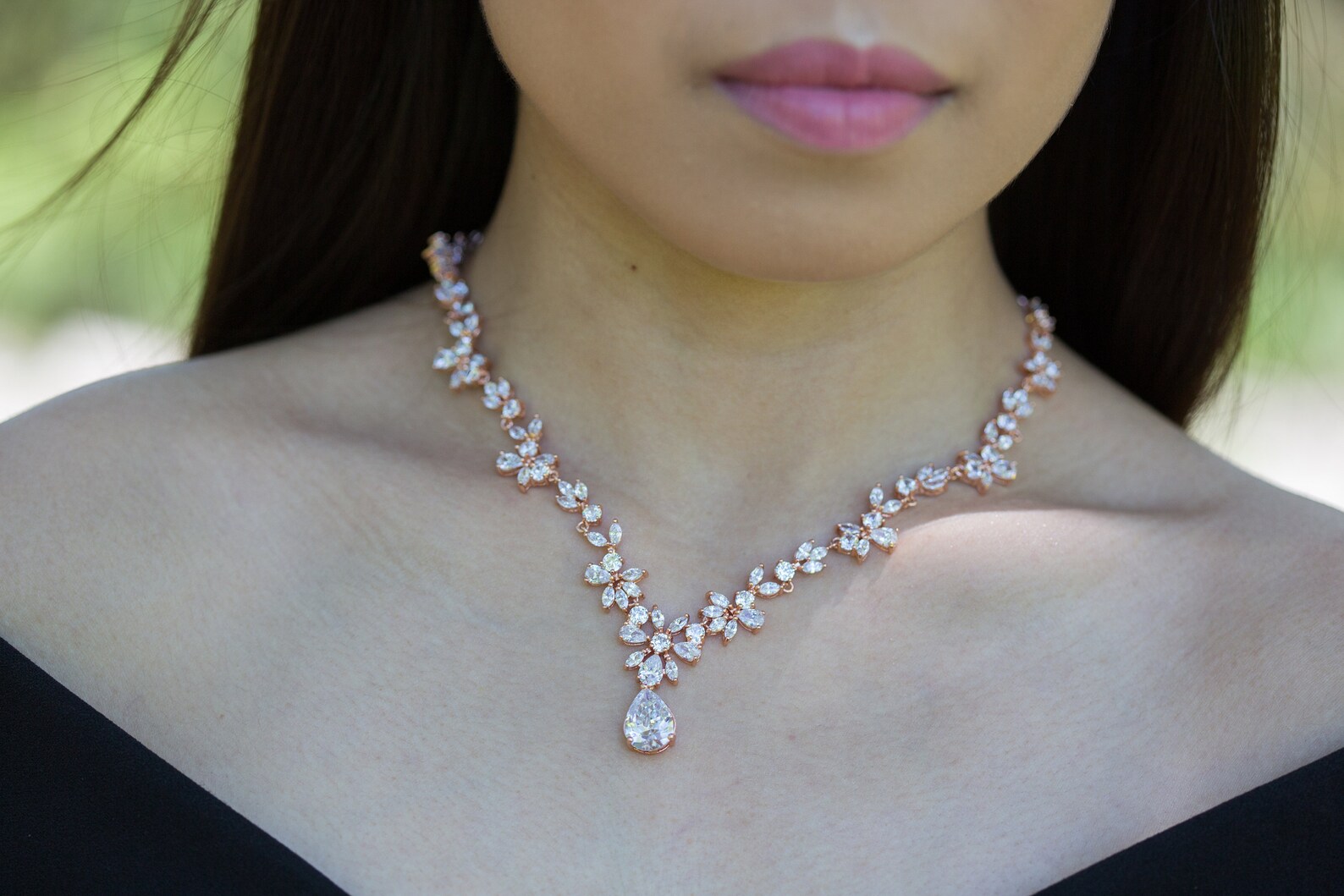 Light Blue 8 Dusty Pale Blue Bridal Wedding Jewelry Bridesmaid Gift ...