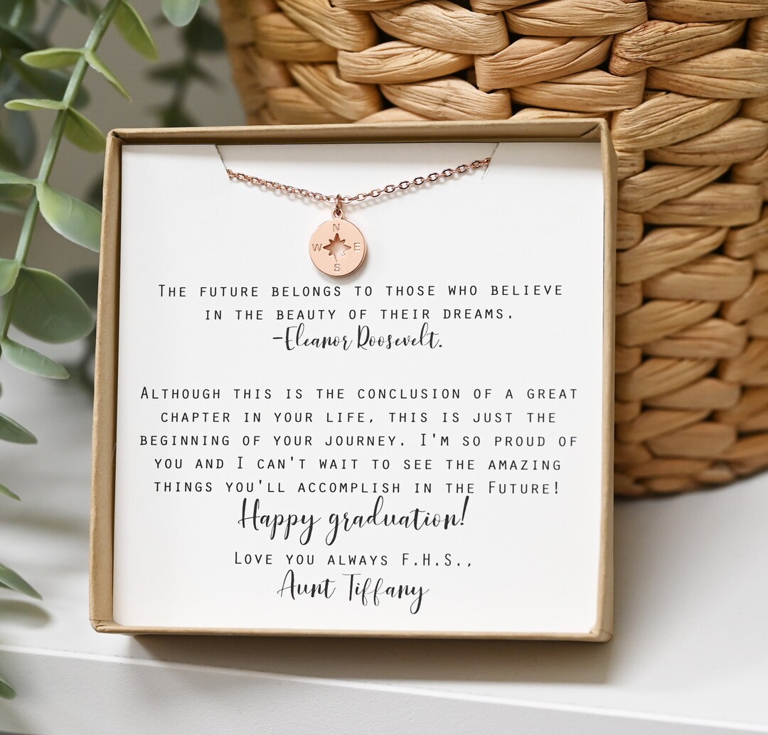 Graduation Necklace,graduation Gift,class of 2025, Grad Necklace, High ...