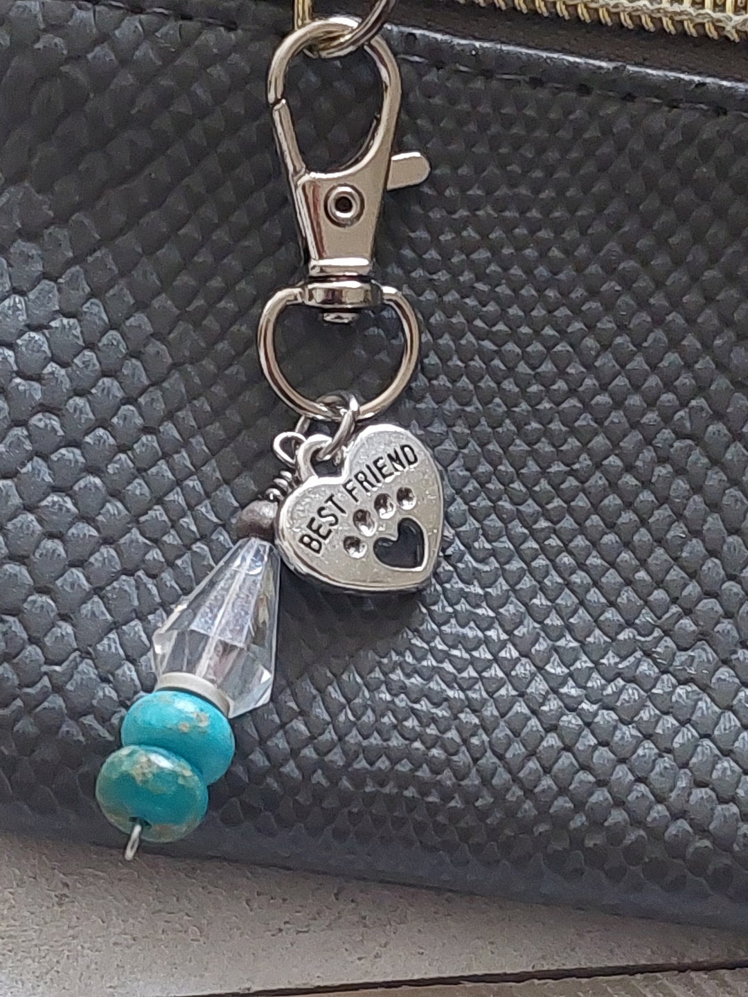 Gemstone Purse Charm, Handbag Accessories, Purse Charm, Pet Key Chain ...