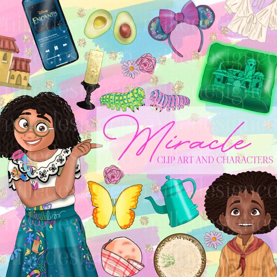 Miracle Clip Art Pack // Clip Art Inspired Planner Stickers | Etsy
