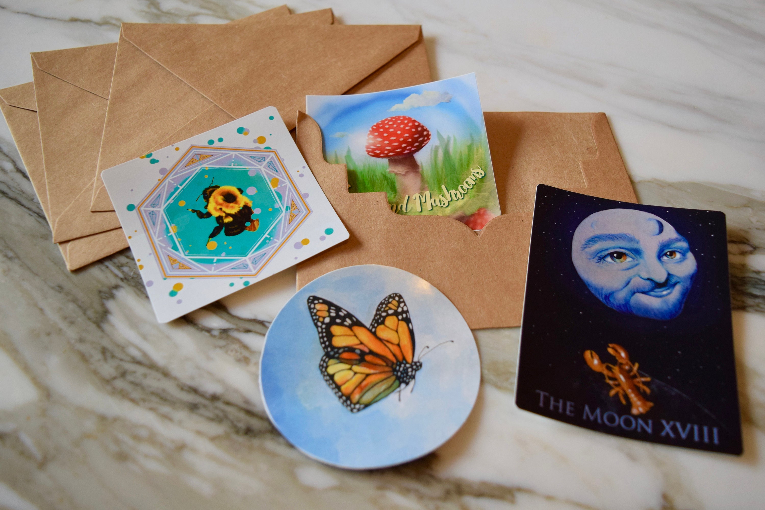 Nature Magic Laptop Sticker Pack - Etsy