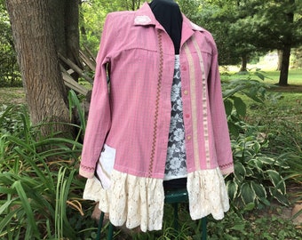 Shabby Chic Jacket | Etsy